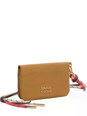 Bimba Y Lola Logo-plaque Rope-strap Wallet