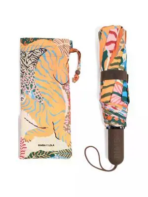 Bimba Y Lola Wild Animal-print Umbrella