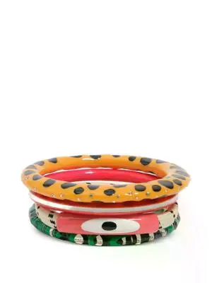Bimba Y Lola Animal Print Bangles Bracelet
