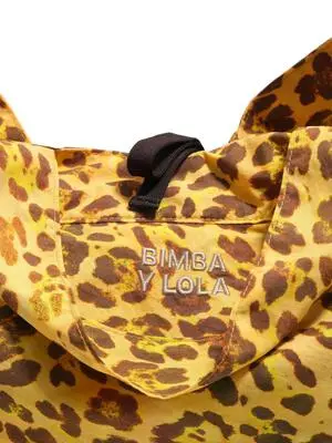Bimba Y Lola Leopard Print Shoulder Bag