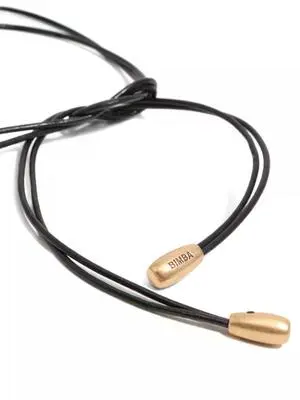 Bimba Y Lola Embellished Resin Bead Necklace - Pink