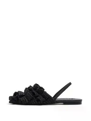 Bimba Y Lola Slingback Ballet Flats - Black