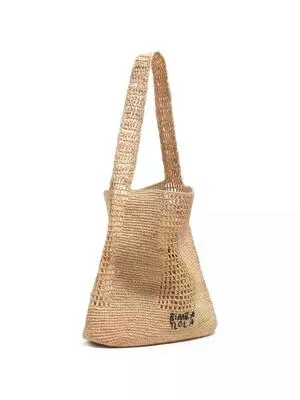Bimba Y Lola Open-knit Shoulder Bag