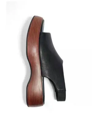 Bimba Y Lola Platform Leather Sandals