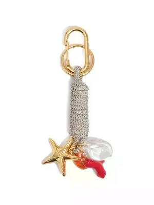 Bimba Y Lola Embellished Braided Keyring