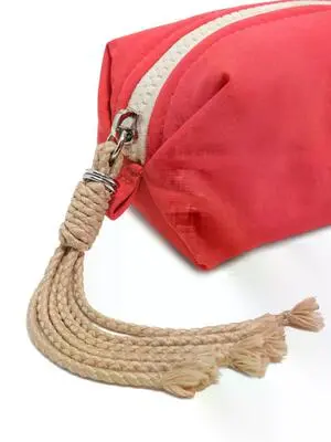 Bimba Y Lola Embroidered Logo Rope-puller Makeup Bag