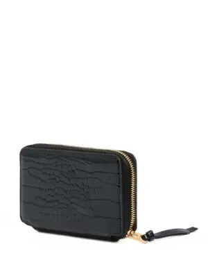 Bimba Y Lola Croc-effect Patent Wallet