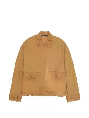 Bimba Y Lola Broderie Anglaise Jacket - Brown