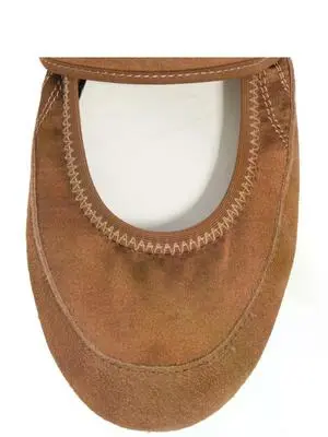 Bimba Y Lola Touch-strap Ballet Flats