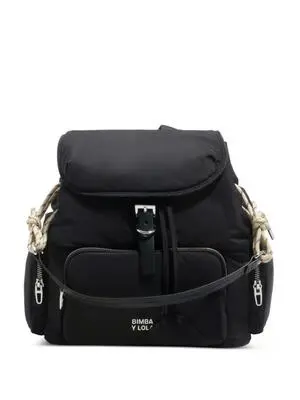 Bimba Y Lola Buckle-strap Drawstring Backpack