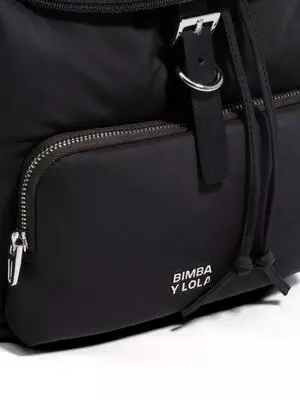 Bimba Y Lola Buckle-strap Drawstring Backpack