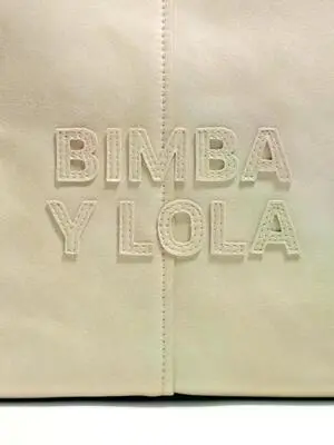 Bimba Y Lola Embossed Logo Shoulder Bag