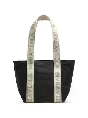 Bimba Y Lola Medium Logo-print Shoulder Bag