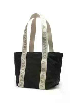 Bimba Y Lola Medium Logo-print Shoulder Bag