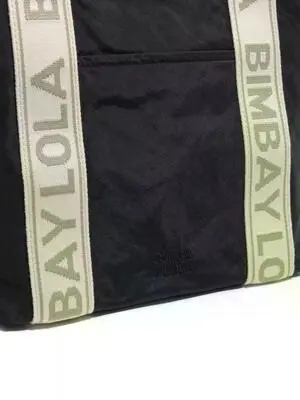 Bimba Y Lola Medium Logo-print Shoulder Bag