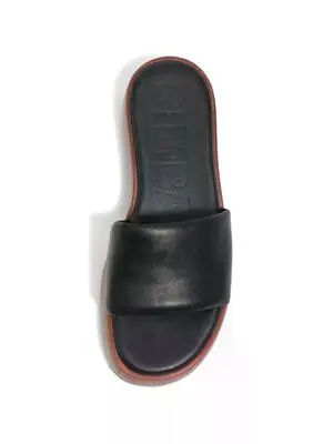 Bimba Y Lola Leather Platform Sandals