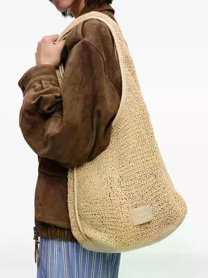 Bimba Y Lola Large Crochet Shoulder Bag