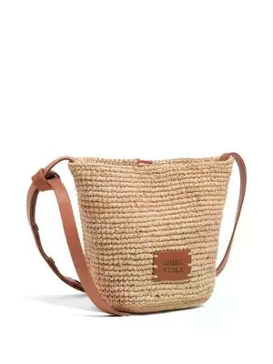 Bimba Y Lola Woven Shoulder Bag - Neutrals