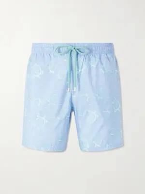 Vilebrequin Mahina Printed Swim Shorts - Blue