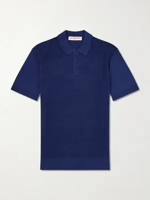 GOD'S TRUE CASHMERE Lightning Checked Cashmere Shirt - Blue