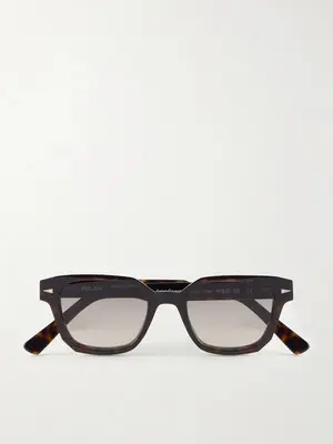 AHLEM Saint Georges D-frame Acetate Sunglasses - Tortoiseshell