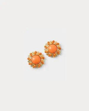 Lilly Pulitzer® Seaside Harbour Earrings - Orange
