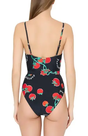 MILLY Pomodoro Print One-piece Swimsuit
