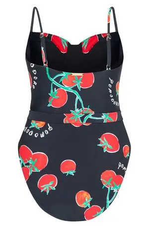 MILLY Pomodoro Print One-piece Swimsuit