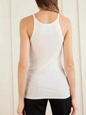 Calvin Klein Alicia Cotton-blend Jersey Tank Top