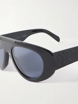 Celine Aviator Sunglasses - Black