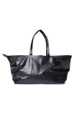 Mnml Faux Leather Weekend Bag
