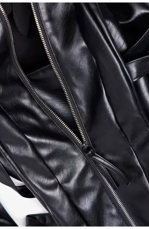 Mnml Faux Leather Weekend Bag