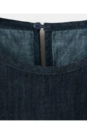 Mango Sleeveless Denim Top