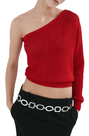 Mango Off The Shoulder Sweaters For Women