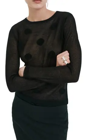Mango Drop Shoulder Knitwear For Women