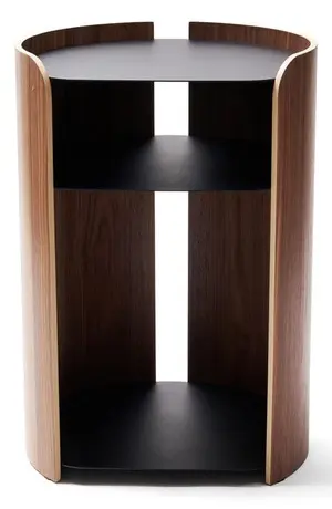 APTO Contour Wood & Steel Side Table
