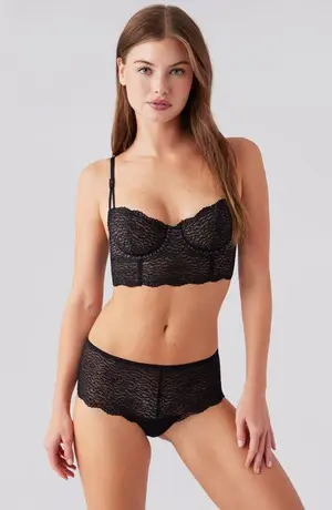 Wacoal Untamed Underwire Longline Demi Bra