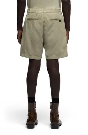 7 For All Mankind Hybrid Twill Jogger Shorts - Army