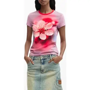 Desigual Floral Graphic T-shirt