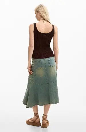 Desigual Ribbed Tank Top