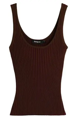 Desigual Ribbed Tank Top