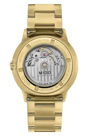 MIDO Commander Gradient Automatic Bracelet Watch - Gold