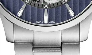 MIDO Multifort Skeleton Vertigo Automatic Bracelet Watch - Blue