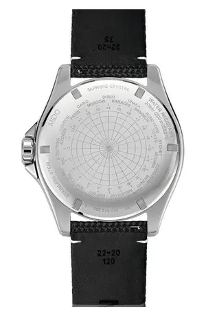 MIDO Ocean Star Gmt Automatic Watch With Webbing Strap