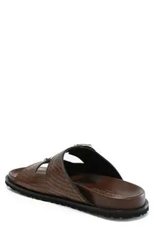 Roberto Cavalli Double Strap Slide Sandals