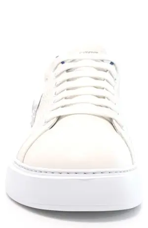 Roberto Cavalli Low Top Perforated Leather Sneakers