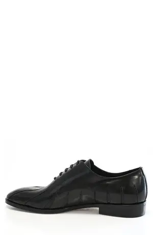 Roberto Cavalli Pleated Leather Oxford Shoes