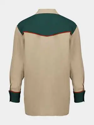 PAULA Narcisa Embroidered Cowboy Shirt