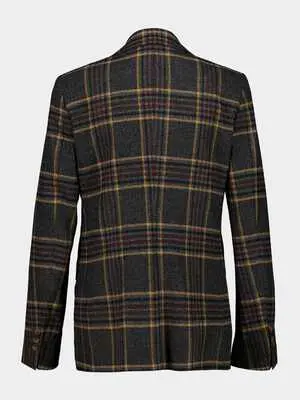 PAULA Check Houndstooth Blazer