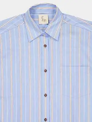 PAULA Mirabi Striped Oversized Shirt